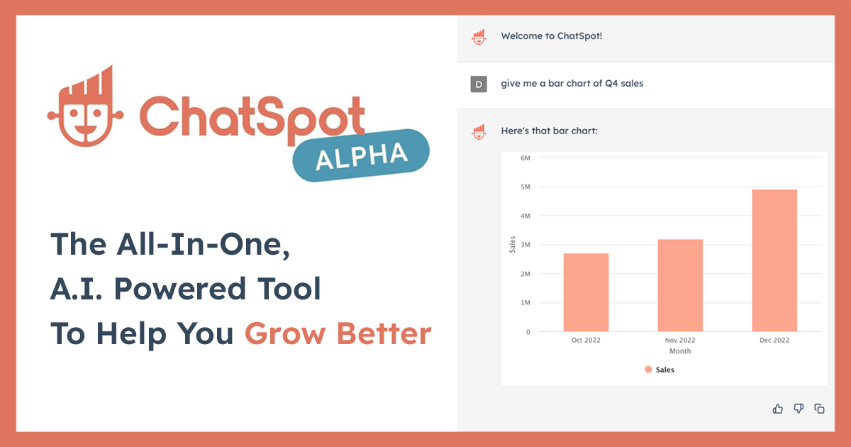 ChatGPT Power Tool For Marketing and Sales | ChatSpot ChatGPT Power Tool For Marketing and Sales | ChatSpot